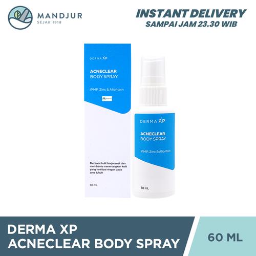 Jual Derma XP Acneclear Body Spray 60 mL - Membantu Mengatasi Jerawat ...