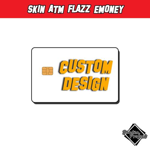 Promo STIKER ATM FLAZZ EMONEY CUSTOM GAMBAR SENDIRI PELINDUNG KARTU ...