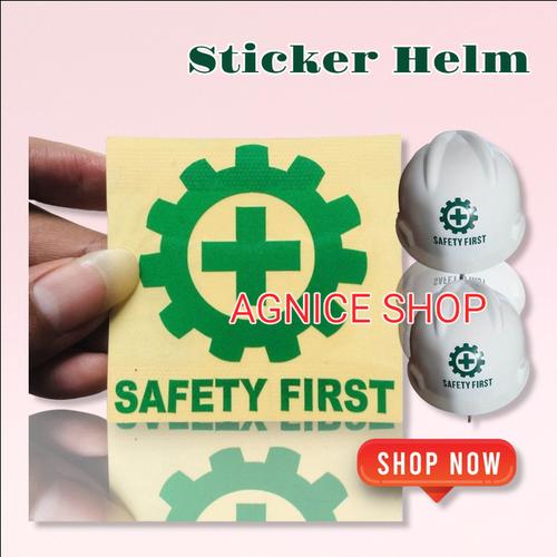 Jual STIKER CUTTING STICKER Untuk Helm Keselamatan Kerja K3 SAFETY ...