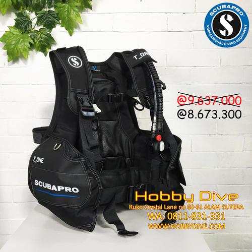 Jual Scubapro BCD T-One - Alat Diving Alat Selam - Tank Retainer - Kota ...