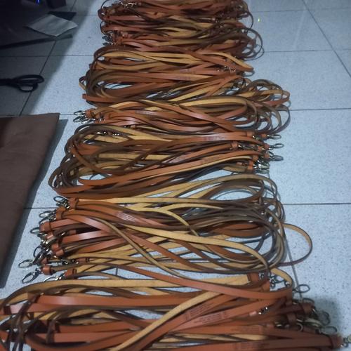 Jual tali lanyard id card custom kulit - Kab. Garut - Arion Leather | Tokopedia