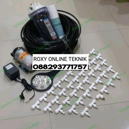 Jual paket misting embun Nozzle sprayer 40 titik kabut walet 40 titik ...