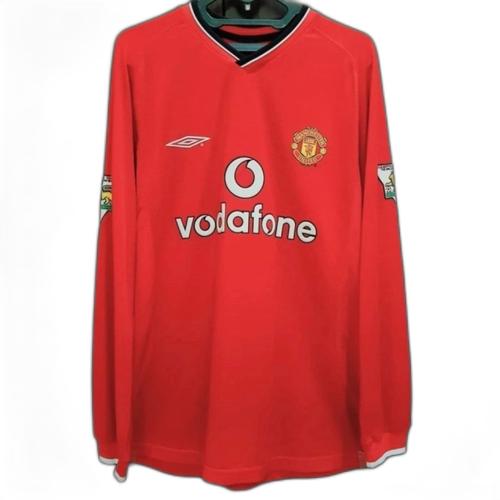 Jual David Beckham #7 MU FC Home Jersey 2000-2002 Original MUFC ...