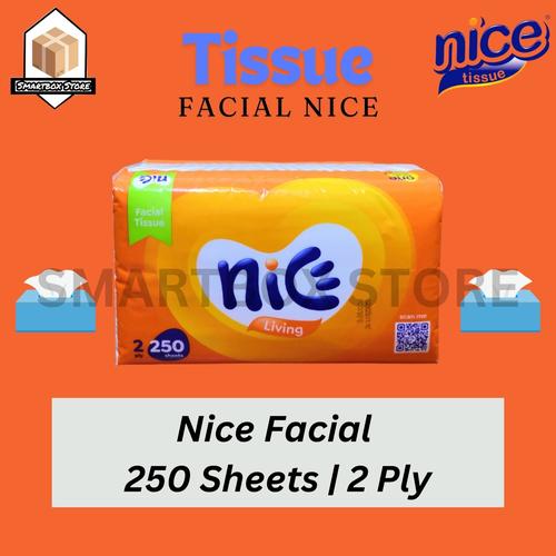 Jual Tissue Nice (Living) Facial Tissue (Soft Pack) Isi 250 Sheets - 2 ...
