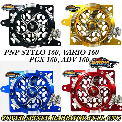 Jual Spinner cover radiator PNP VARIO 160 PCX 160 ADV 160 FULL CNC ...