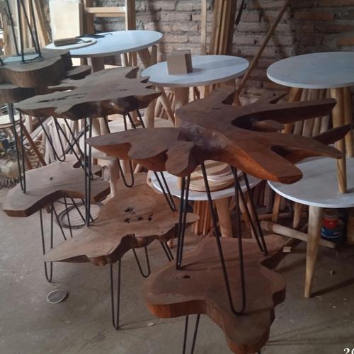 Jual MEJA BESI AKAR KAYU JATI MINIMALIS DAN ELEGAN - Kota Depok ...