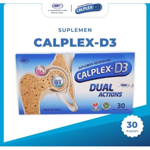 Promo Calplex Kalsium D3 Box 30 Kapsul / Vitamin & Suplemen Calcium ...