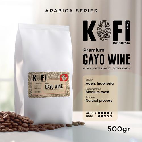 Jual Biji Kopi Bubuk Arabika Aceh Gayo Wine Coffee Beans - 500gr biji ...