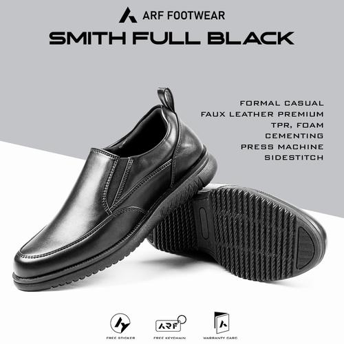 Jual Sepatu Slip On Loafers Formal Kulit Pantofel Pria Ori ARF Smith ...