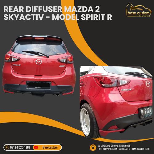 Jual rear diffuser mazda 2 skyactiv (model spirit r) - Kota Tangerang ...
