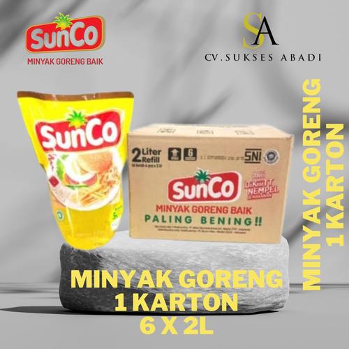 Jual SUNCO 2 LITER 1 DUS / 1 KARTON / 1 CARTON - SUNCO MINYAK GORENG ...
