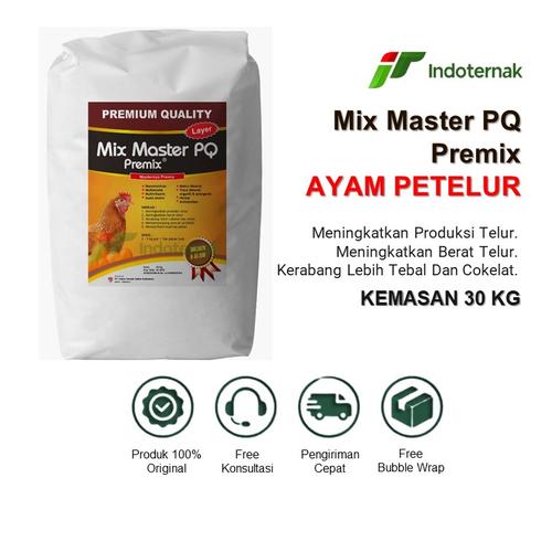 Jual MIX MASTER PREMIX LAYER PQ - Suplemen Pakan Untuk Ayam Petelur ...