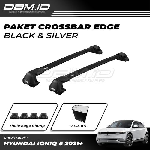 Jual Crossbar THULE EDGE Clamp Rail Hyundai IONIQ 5 2021+ - Hitam ...