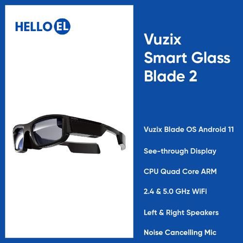 Jual Vuzix Smart Glass Blade 2 Android Speaker Camera WiFi Seethrough ...