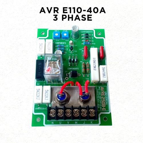 Jual AVR Generator Universal E110-40A 3 Phase AVR Genset E110-40A AVR ...