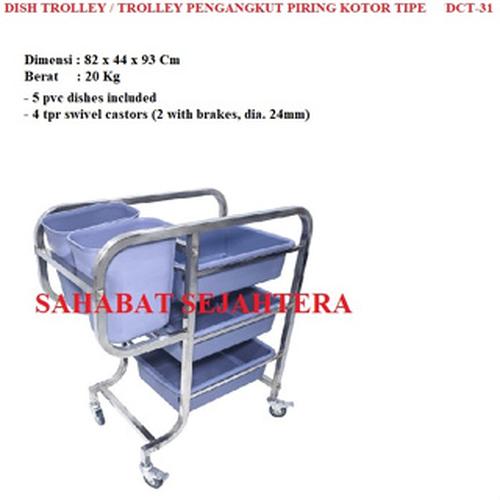 Jual Dish Trolley MUTU DCT-31 Trolley Piring Kotor - Jakarta Timur ...