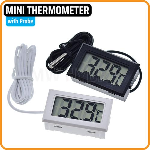 Jual Mini Digital Thermometer / Termometer + Waterproof Probe /Kabel ...