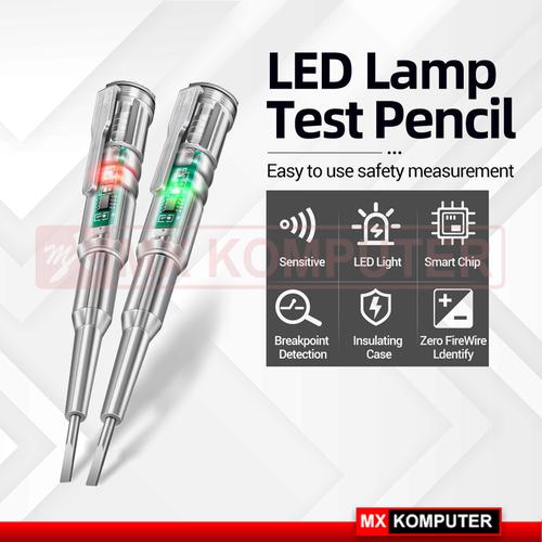 Jual Obeng Test Pen Listrik Digital Tespen Listrik Cek Kabel Putus Dual ...