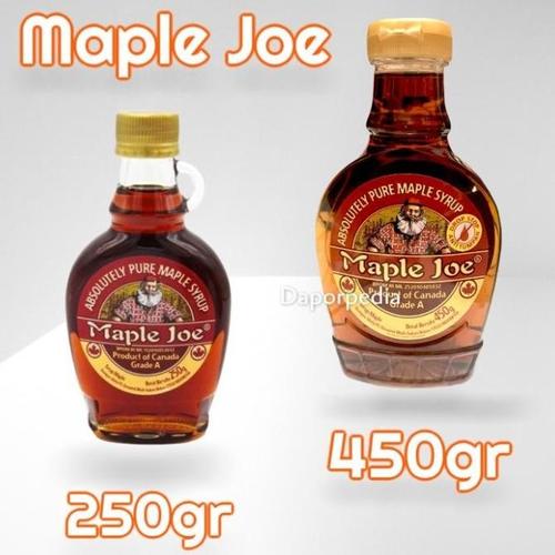 Jual Original Maple Joe Syrup Pure Maple Sirup 250gr 250gram Grade A ...