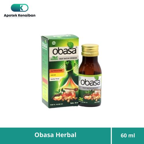 Jual OBASA HERBAL 60 ML / SIRUP OBAT BATUK DEWASA - Kota Tangerang ...