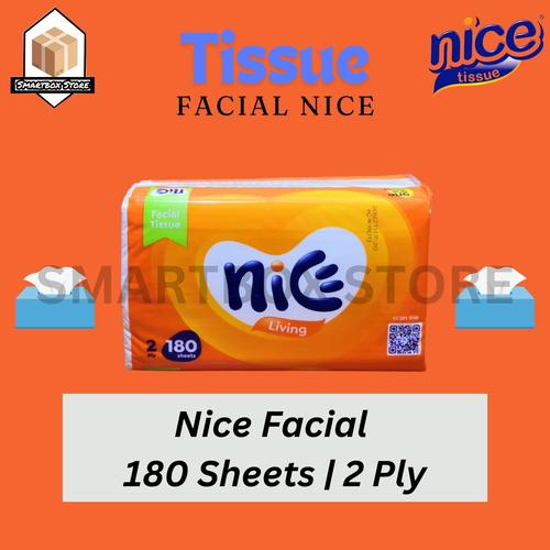 Jual Tissue Nice (Living) Facial Tissue (Soft Pack) Isi 180 Sheets - 2 ...