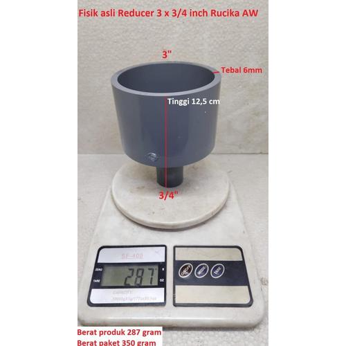 Jual REDUCER R SOCK RUCIKA 3 IN ADA PILIHAN 3X3/4 3X1 3X1 1/4 3X1 1/2 ...