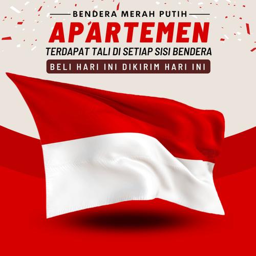 Jual BENDERA APARTEMEN PREMIUM / BENDERA HUT KEMERDEKAAN RI / BENDERA ...