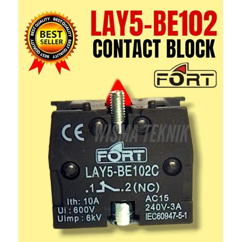 Jual KONTAK BLOK/ CONTACT BLOCK NC FORT LAY5-BE102 - Jakarta Timur ...