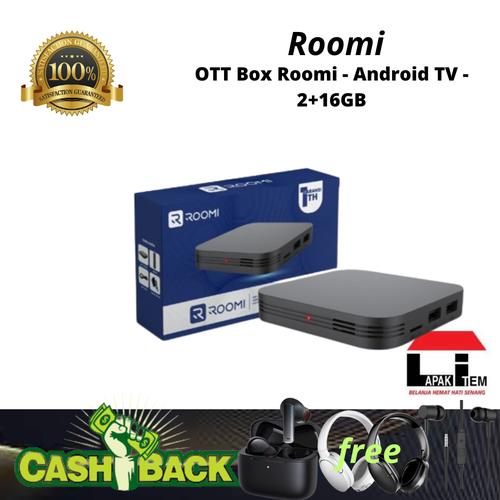 Jual OTT Box Roomi - Android TV - 2+16GB- TV BOX - Jakarta Pusat ...