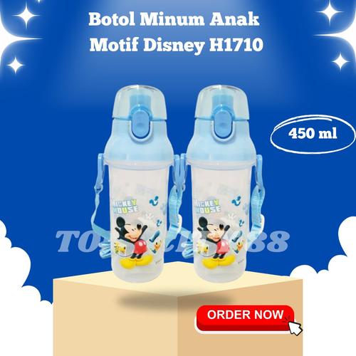 Jual Botol Minum Anak Motof Disney / Botol Anak Cewek Motif Mickey ...