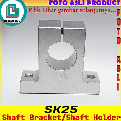 Jual SK25 shaft holder horizontal linear bracket rail - Jakarta Pusat ...