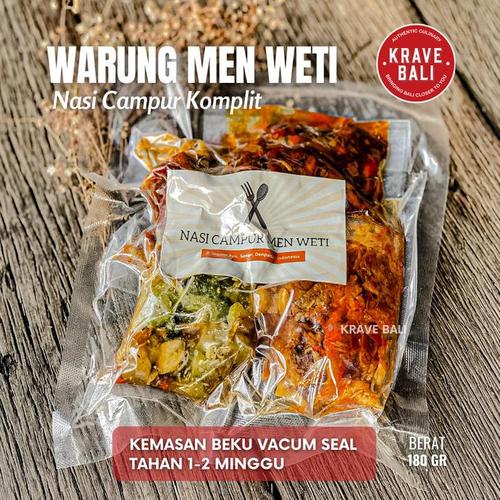 Jual Nasi Campur Ayam Men Weti 180 gr- Makanan Khas Bali - Krave Bali ...