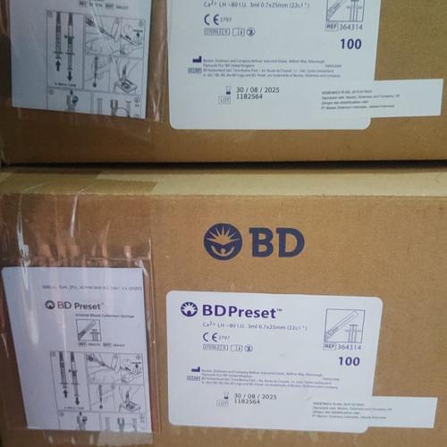 Jual BD Vacutainer Preset Syringe Abg Spuit AGD - Jakarta Barat ...