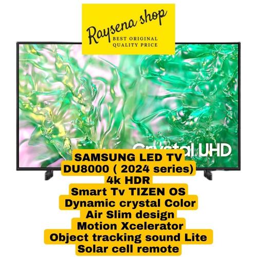 Jual SAMSUNG 55DU8000 / UA55DU8000 4K SMART TV 55 inch 2024 series ...