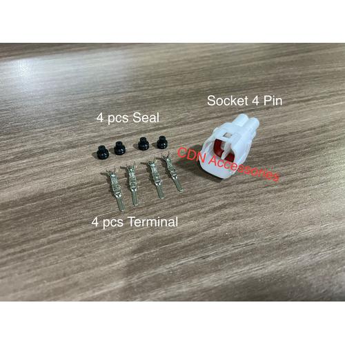 Jual Soket Socket 4 Pin DLC Yamaha Diagnostic Scanner Cowo 4pcs ...