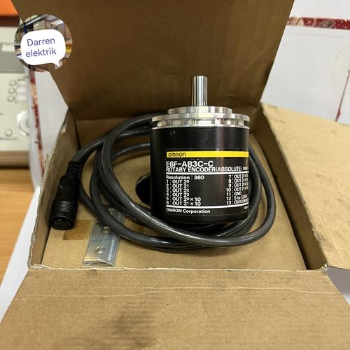 Jual Omron rotary encoder absolute E6F-AB3C-C,360pr - Jakarta Barat ...