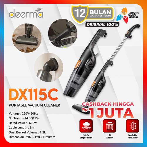 Jual Deerma DX115C / DX118C Vacuum Cleaner - Penghisap Penyedot Debu ...