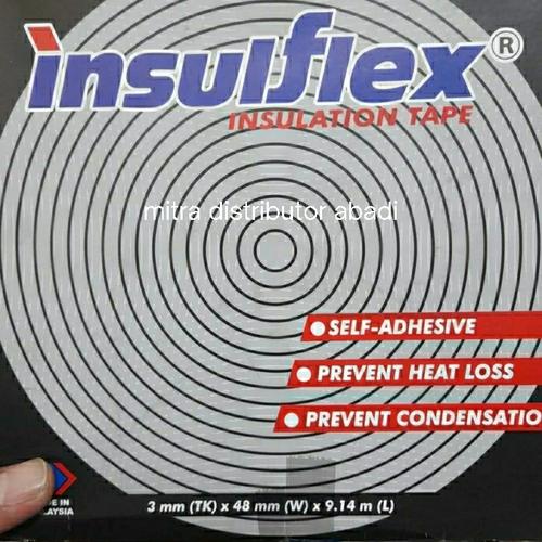 Jual Lem Isolasi Insulflex Foam Tape Insulasi Pipa AC Tembaga Insuflex ...