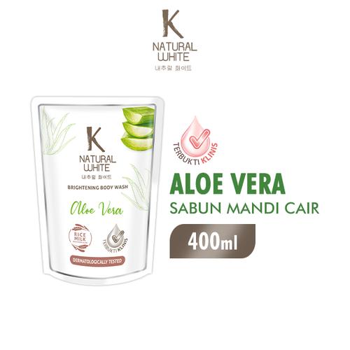 Jual K Natural White Sabun Mandi Aloe Vera 400 ml - Kota Bekasi - Wings ...