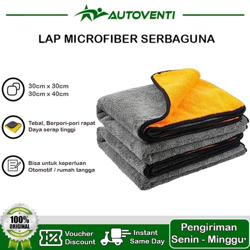 Jual Kain Lap Microfiber Mobil Motor Meja Kaca Handuk Cuci Tangan Dapur ...