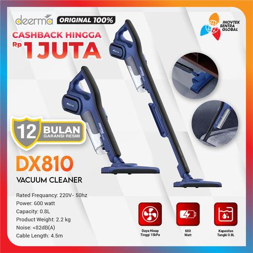 Promo Deerma DX810 Handheld Vacuum Cleaner 2 in 1 - Penyedot Debu ...
