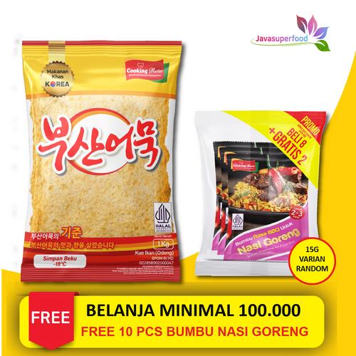 Jual Busan Eomuk Halal / Odeng Korea Fish Cake 1kg Cemilan Korea Halal ...