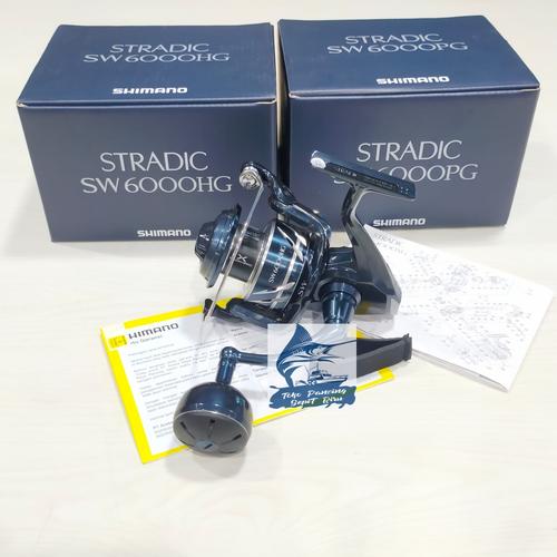 Promo REEL SPINNING SHIMANO STRADIC SW 4000 5000 6000 8000 NEW 2024 ...
