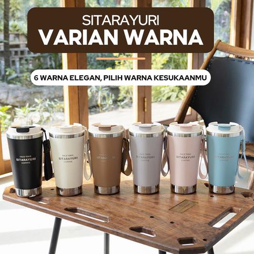 Promo TUMBLER STAINLES SITARAYURI THERMOS CUP COFFE TAHAN PANAS DAN ...