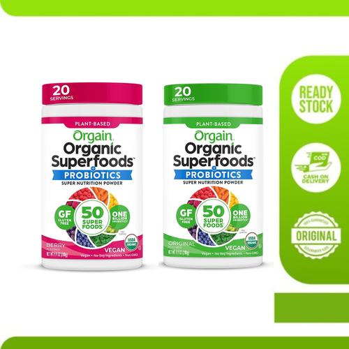 Promo Orgain Organic Plant Based Superfoods dan Probiotics Probiotik ...
