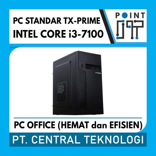 Promo PC Office Intel Core i3 7100 / 256GB M.2 NVMe - Komputer Siap ...