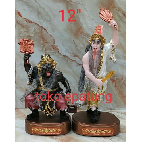 Jual patung dewa neraka / ta ye / er ye / tua ya / di ya - 7 ya - 8 ya - fiber - 12 inch - l2 ...