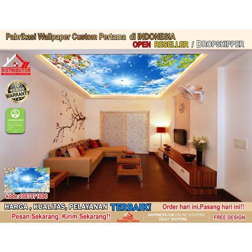Jual Wallpaper Custom 3D Tema Silling | Wallpaper Plafon | Wallpaper ...