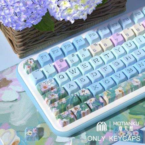 Jual 158 keys Theme Keycaps Cherry Profile Personalized Keycap For ...