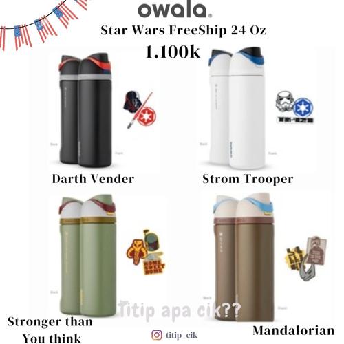 Jual PO USA Owala tumbler termos star wars edisi anak anak tahan air ...